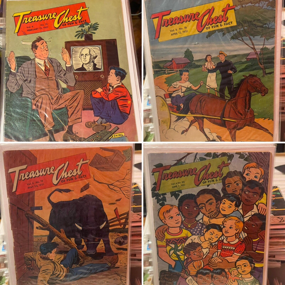 George Pflaum | Toys | Treasure Chest Vol 6 2 16 19 2 1951 George ...